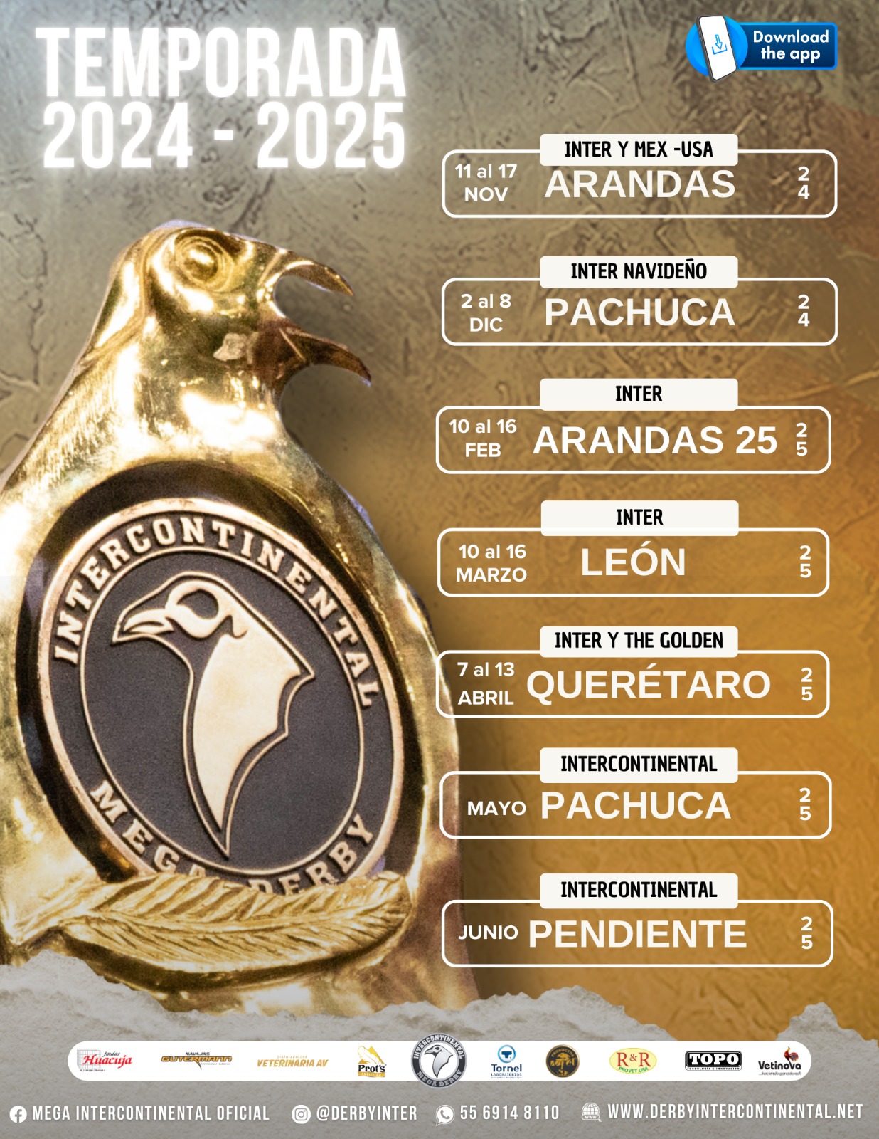 CALENDARIO DE TEMPORADA 2024-2025 – Vetinova